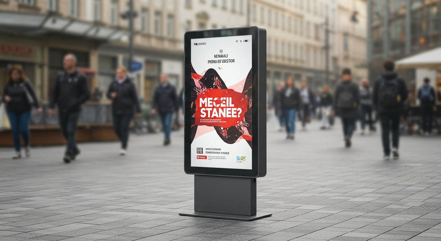The Digital vs. The Durable: Choosing the Right Outdoor Standee for ...