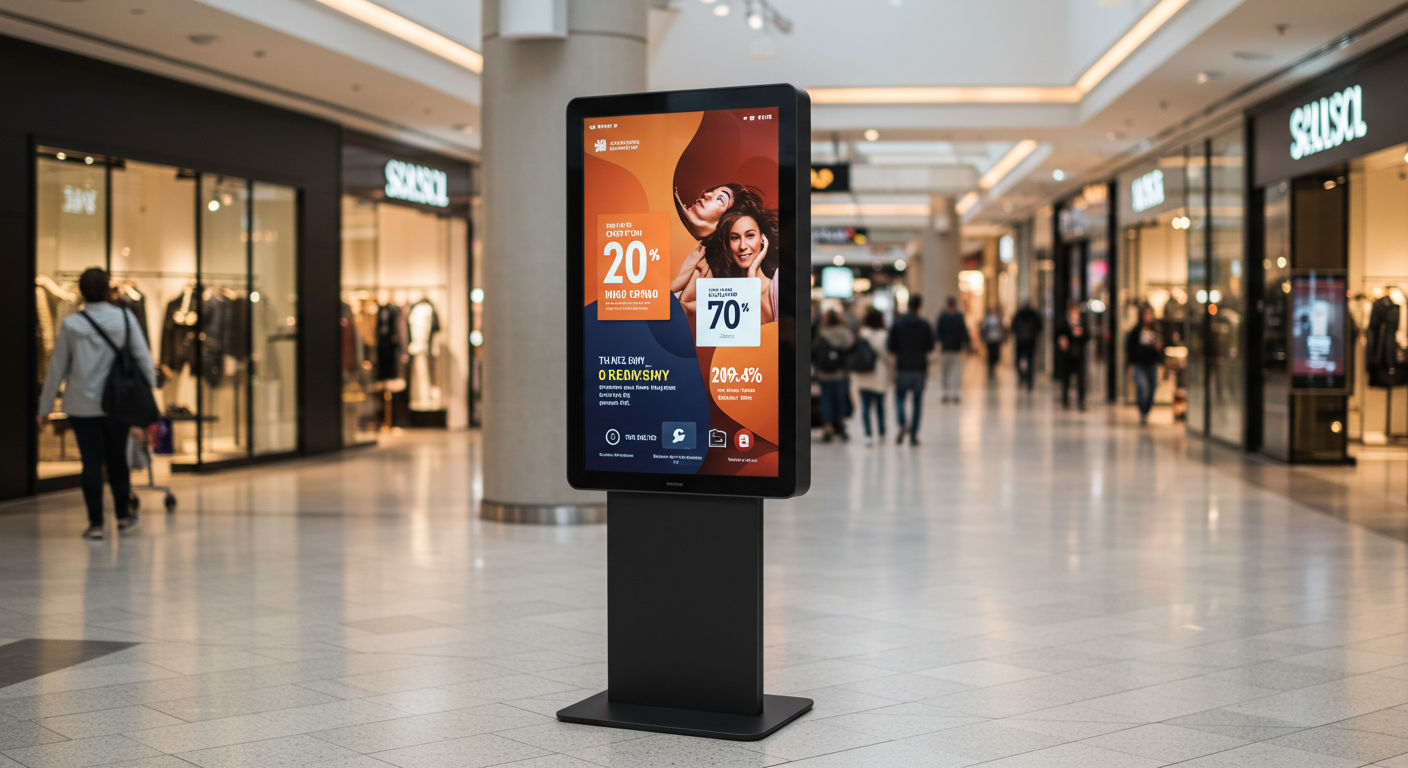 Maximizing B2B Advertising ROI with Smart Digital Signage Networks