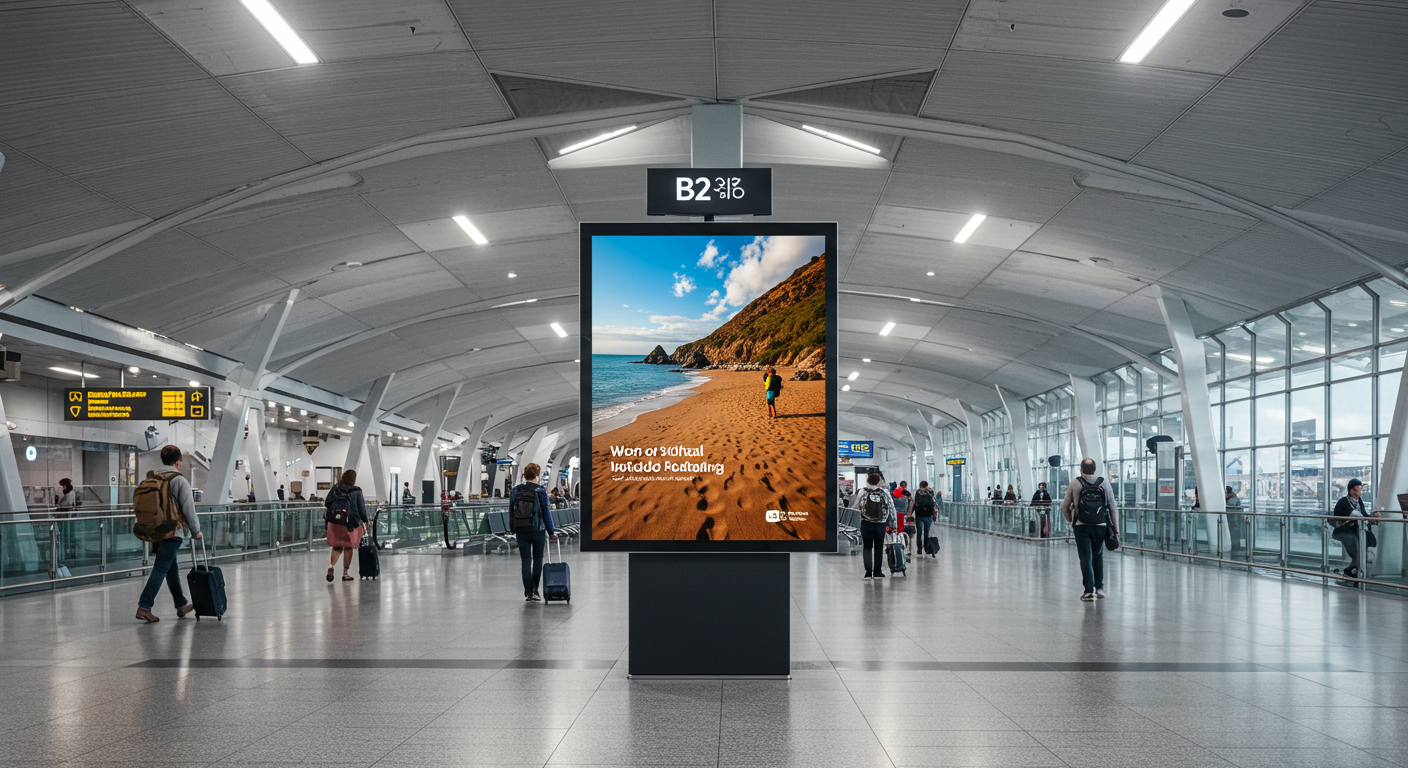 Maximizing B2B Advertising ROI with Smart Digital Signage Networks